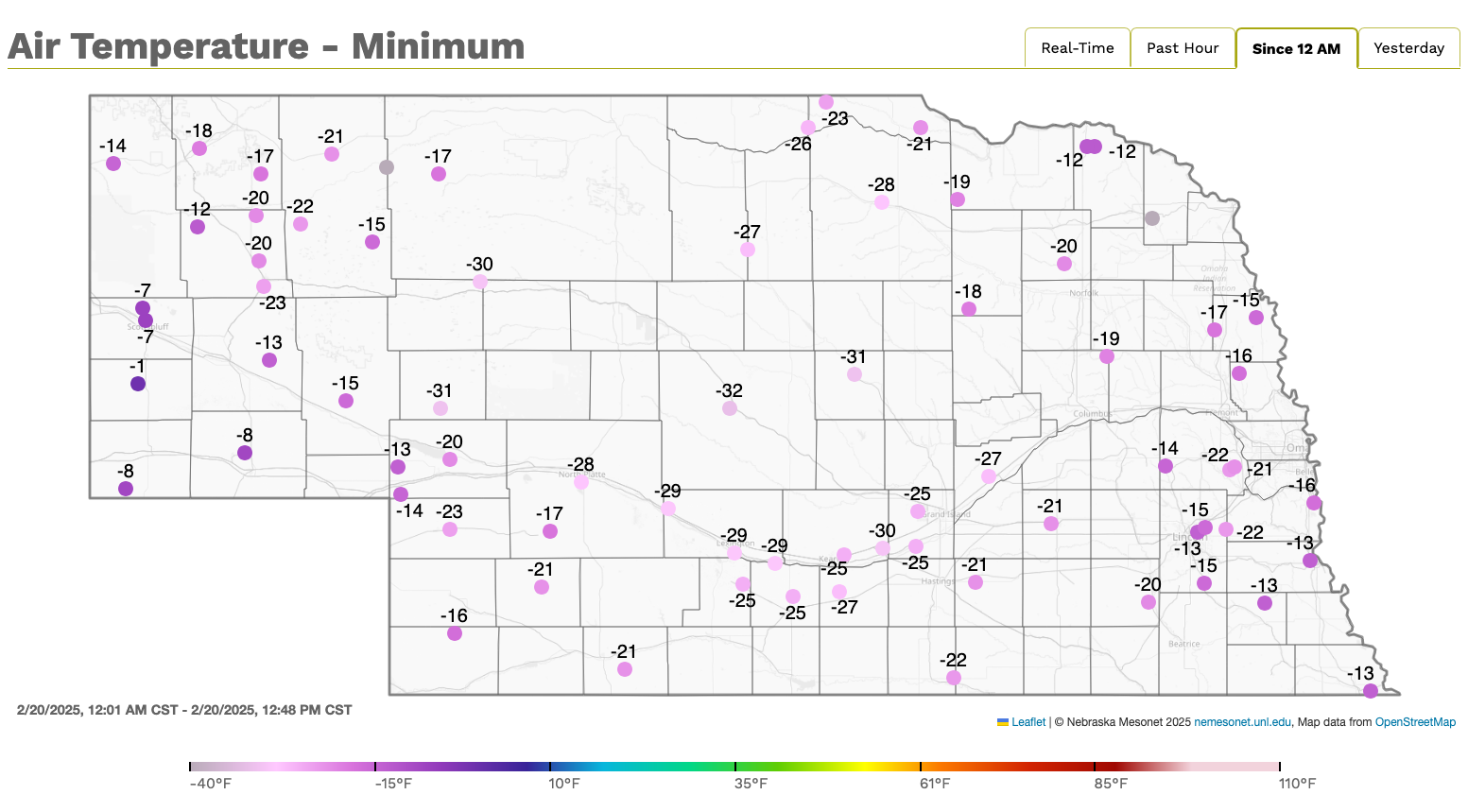 February 2025 Climate Summary | Nebraska State Climate Office | Nebraska