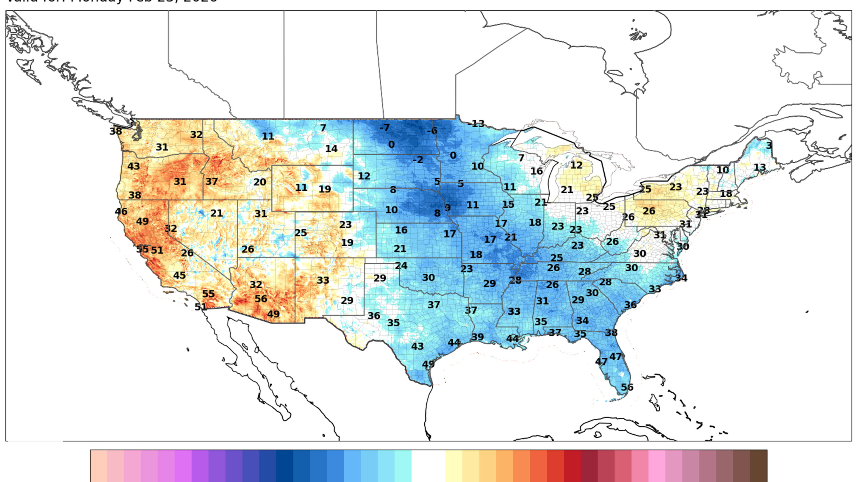 Cold weekend and rollercoaster temperature ride starting Monday ...